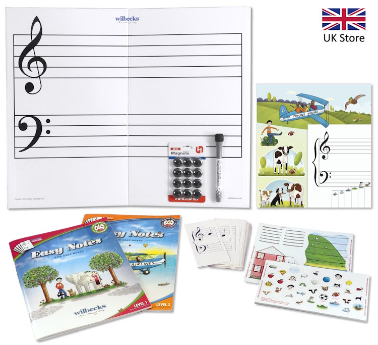 Easy Notes Teacher Kit - Learn the music notes and read sheet music ...