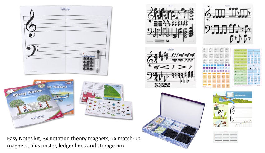 Easy Notes Music Theory Books – Wilbecks