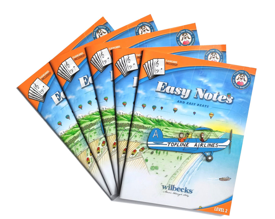 Easy Notes Music Theory Books – Wilbecks